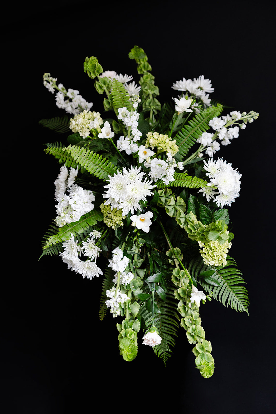 Sincere Sympathy Easel Spray – Green Valley Floral Design